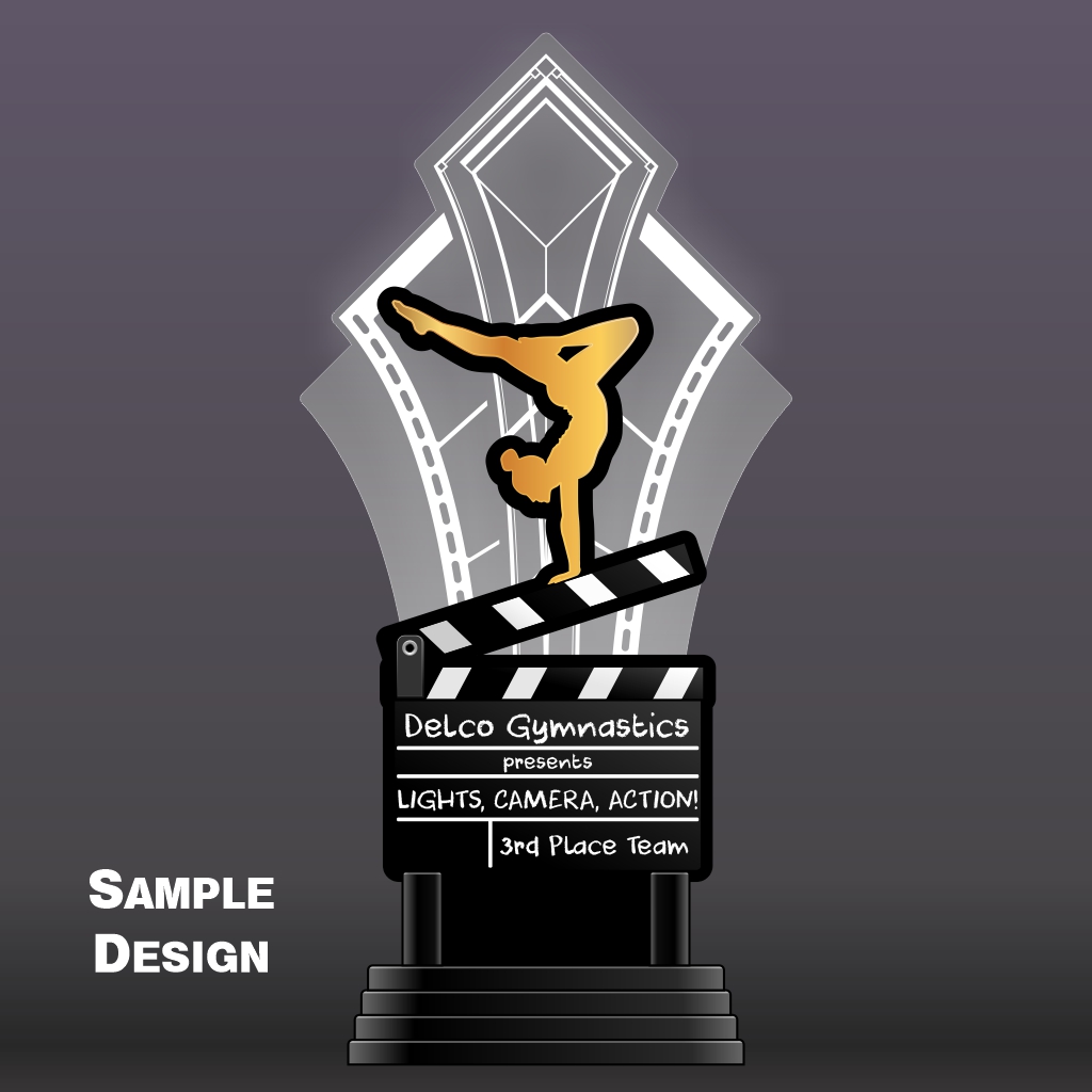 Light-Up Custom Acrylic Trophy [ACR-L] | A-1 Awards, Inc.